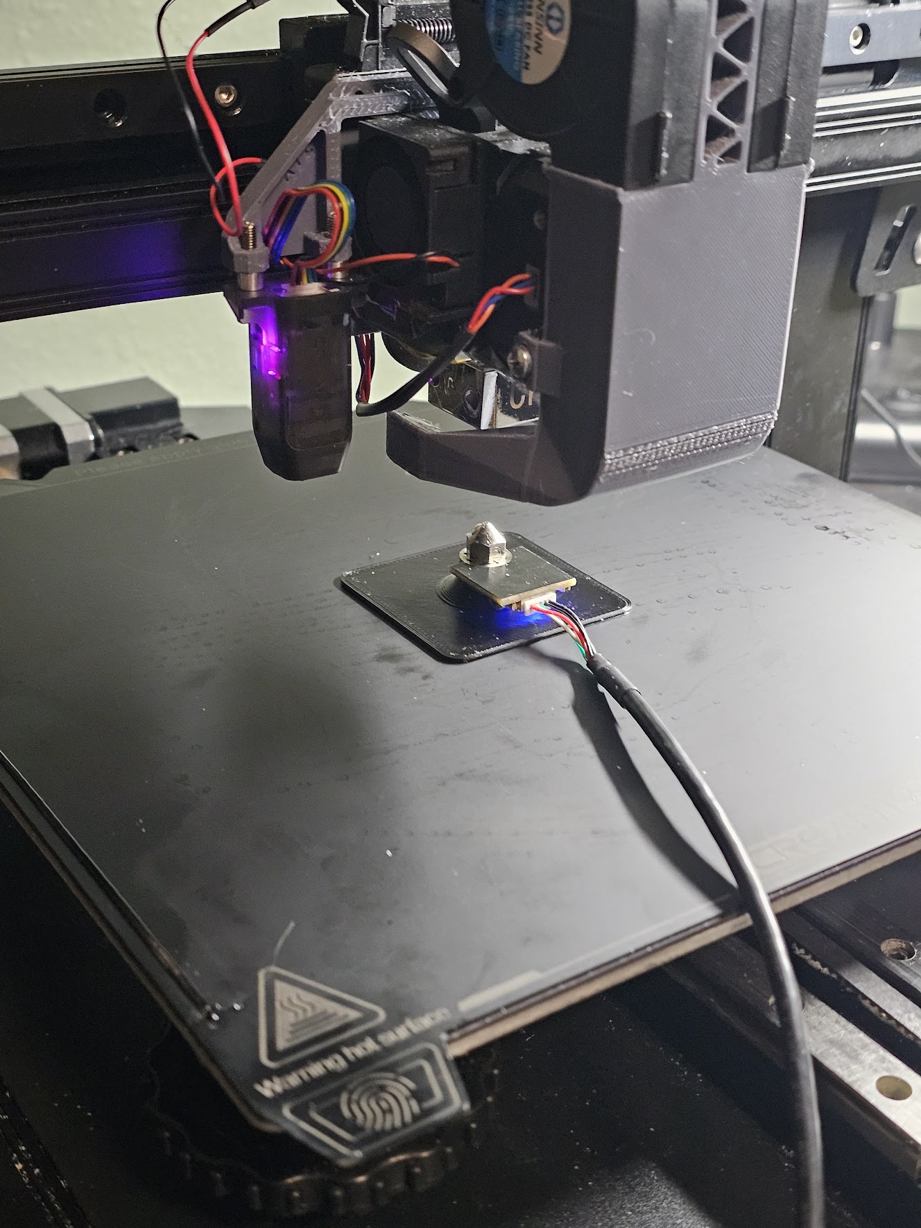 Nozzle Input Shaper Bed Mount by zfactor | Download free STL model ...
