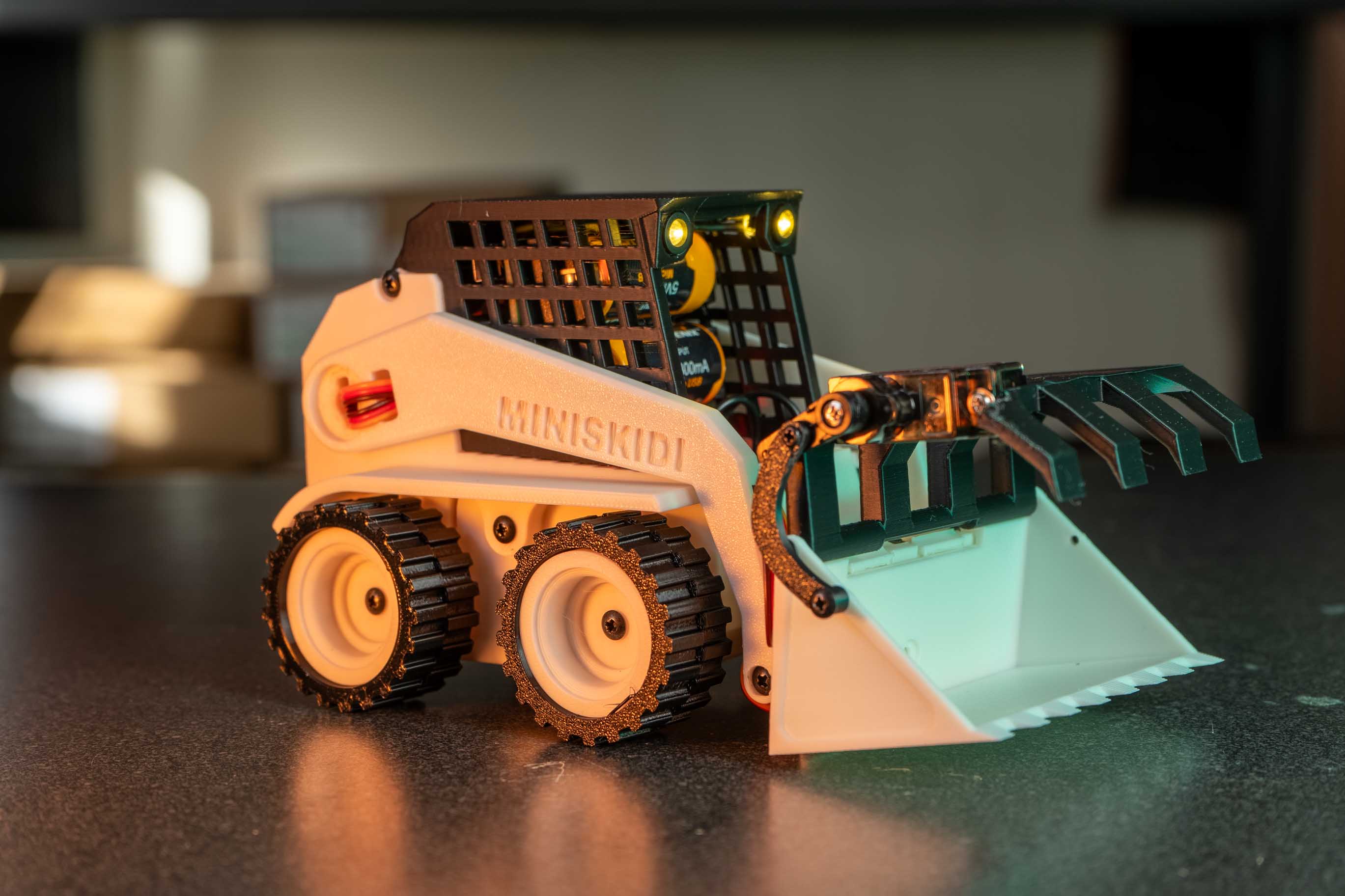 3D Printed RC SkidSteer V3.0 by ProfessorBoots | Download free STL model | Printables.com