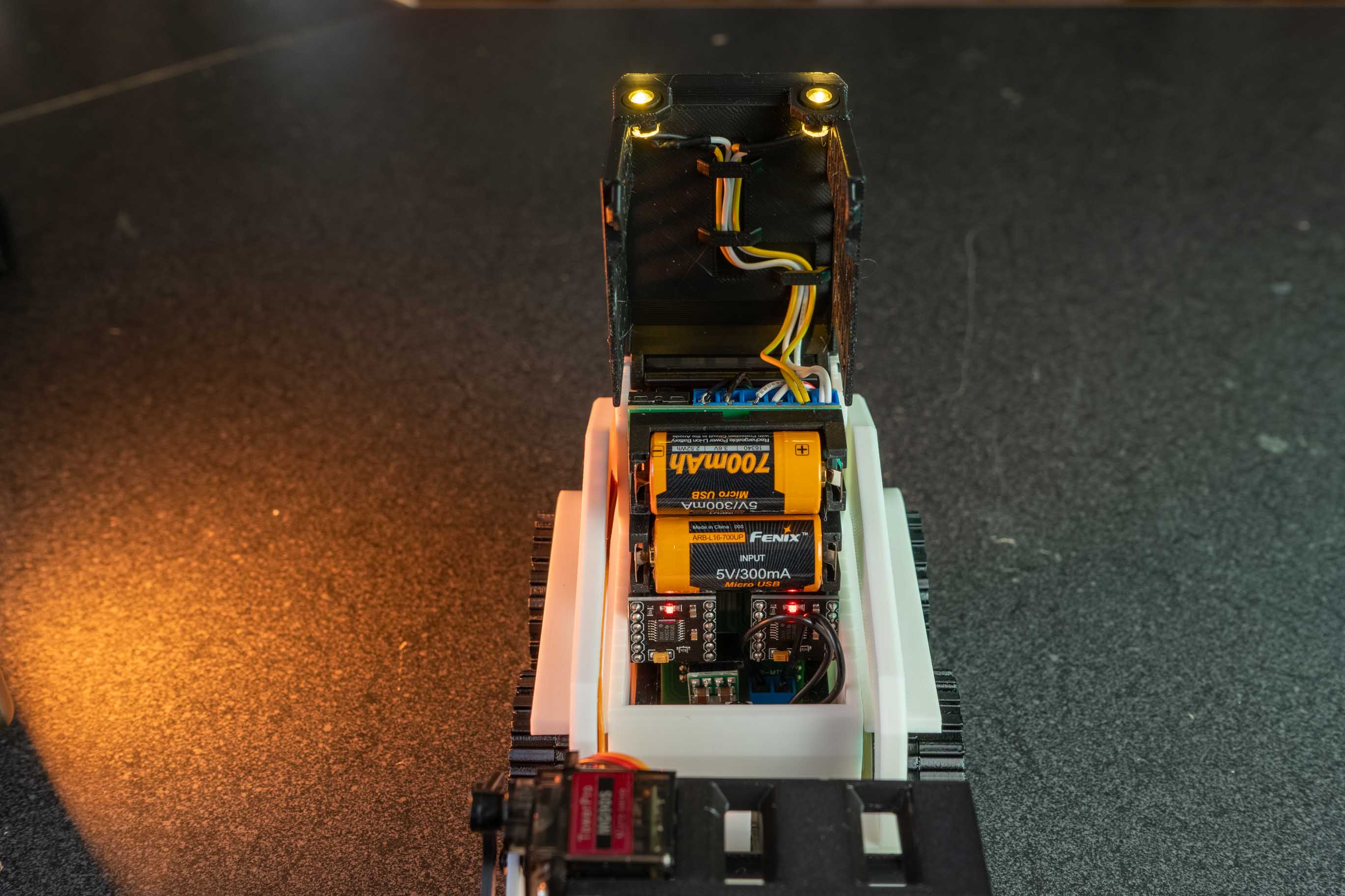 3D Printed RC SkidSteer V3.0 by ProfessorBoots | Download free STL model | Printables.com