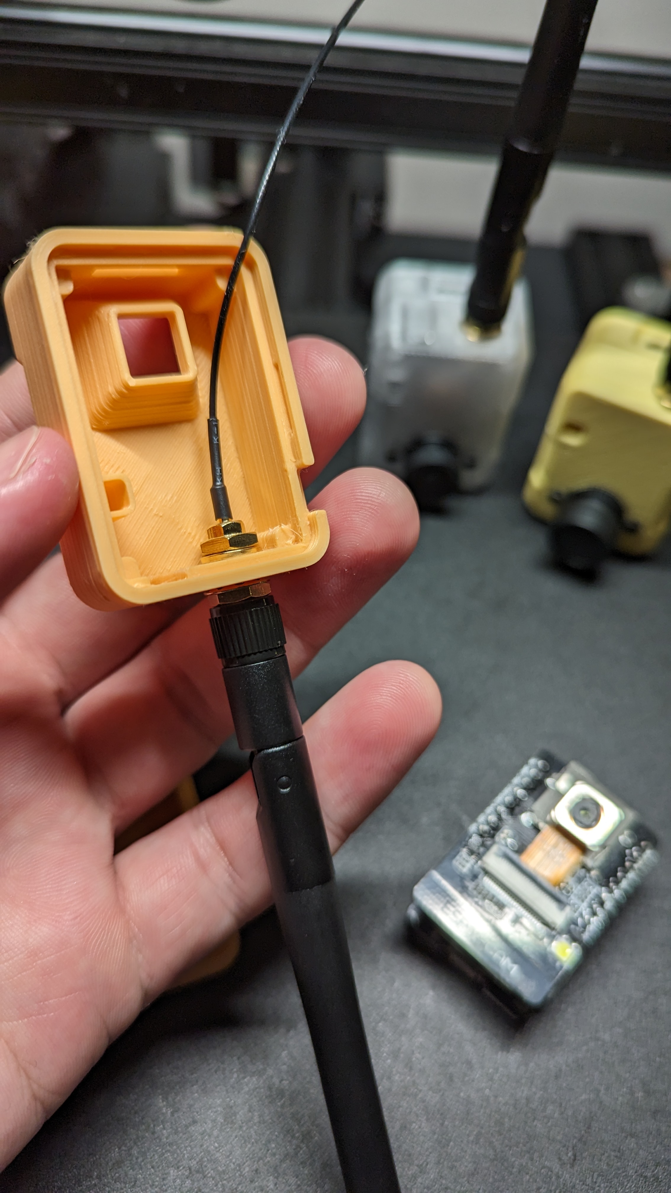 ESP32 cam enclosure by CosmicNimbus | Download free STL model ...