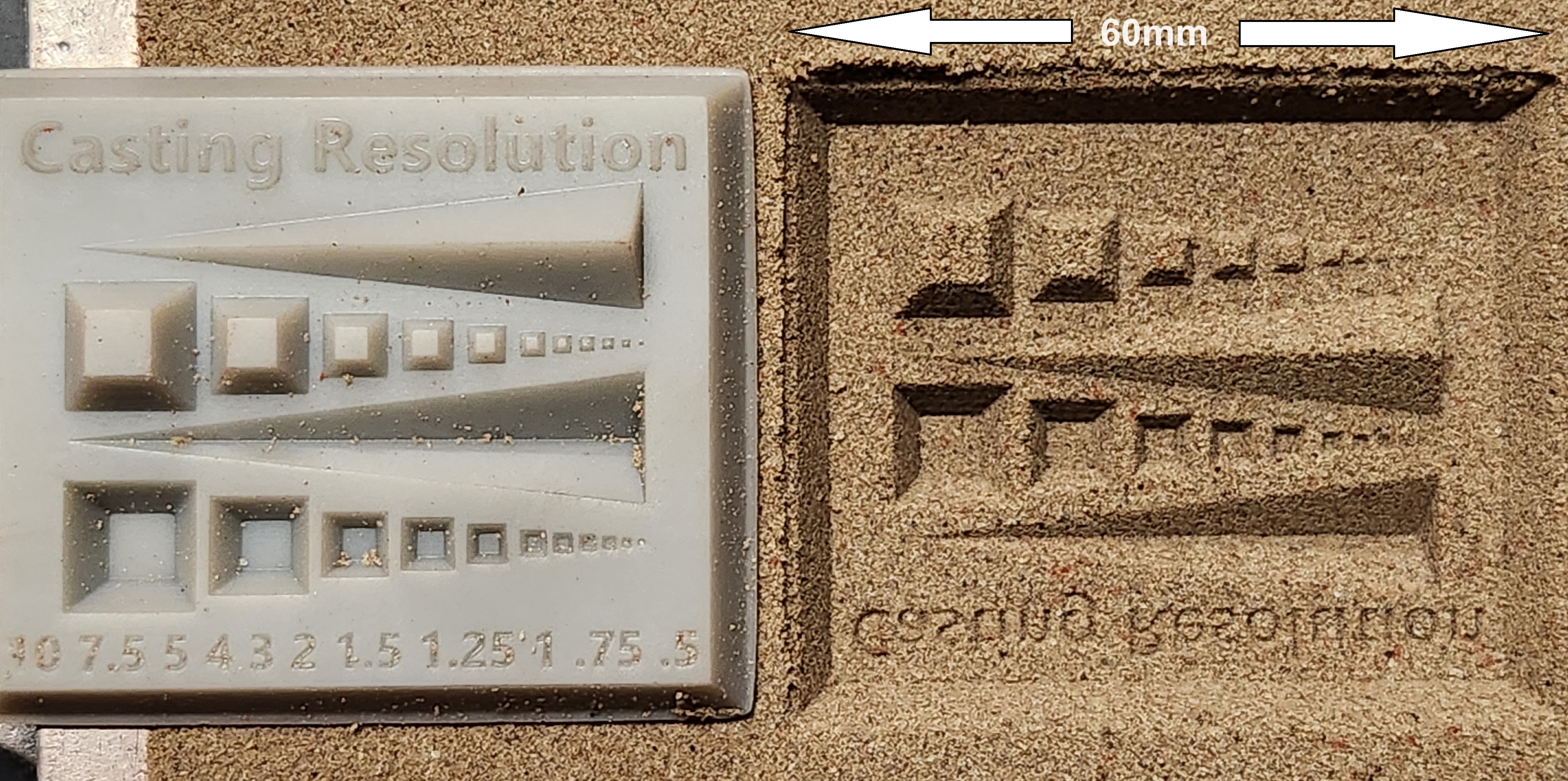 Sand Casting - Fine Detail Test Model by jmone | Download free STL ...