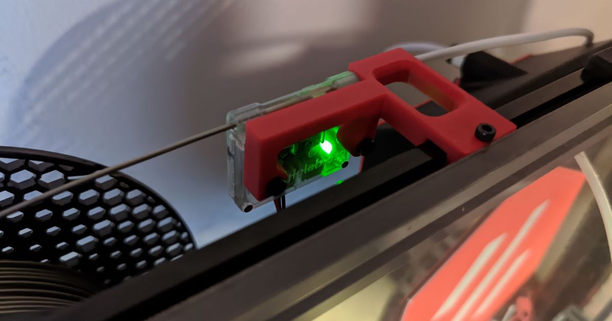 Voron v2.4 Bowden Tube Holder combined with Trianglelab Filament Runout ...