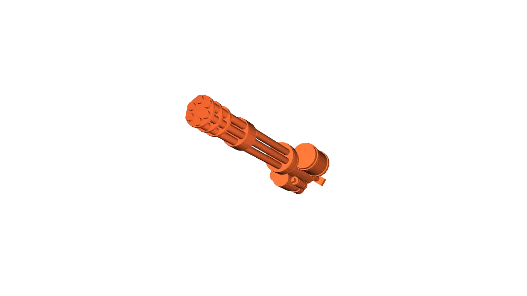 cool minigun by dagoat2868 | Download free STL model | Printables.com
