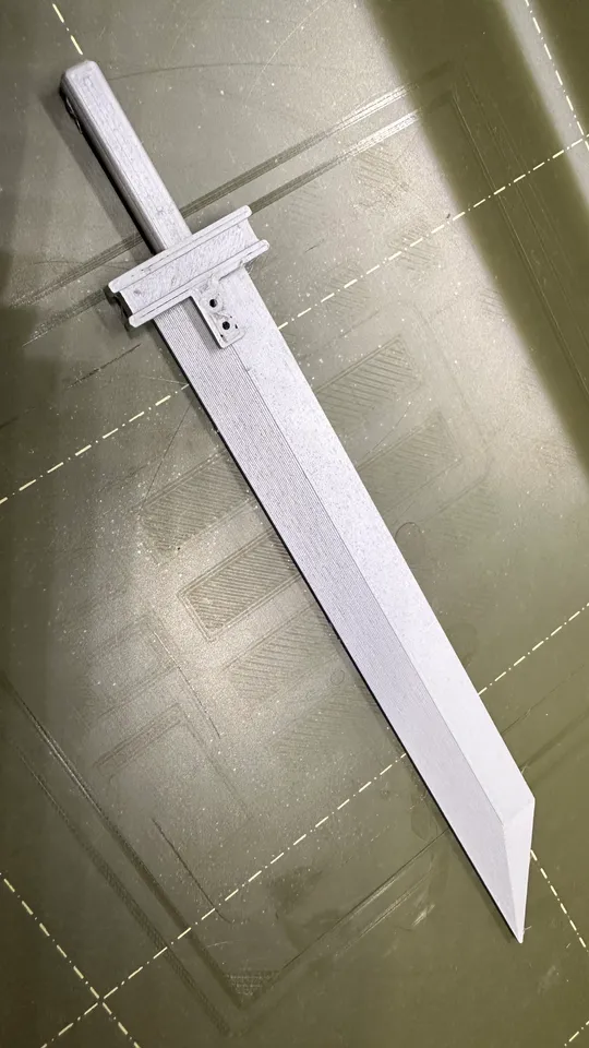 Lucky 13 Buster Sword by p3rr1ff3ry | Download free STL model ...