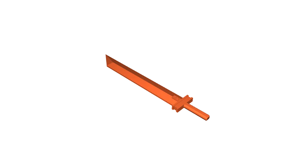 Lucky 13 Buster Sword by p3rr1ff3ry | Download free STL model ...