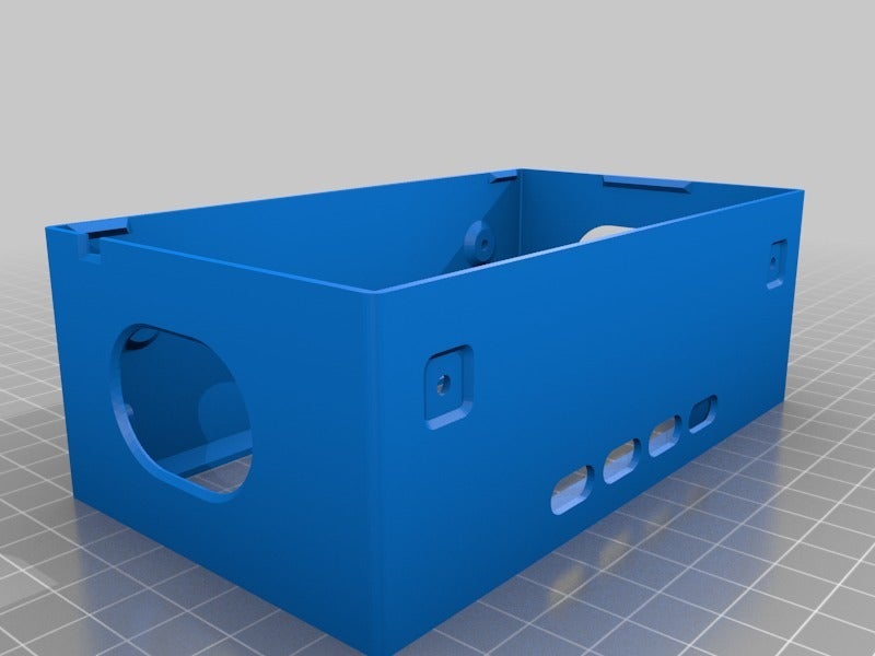 Raspberry Pi Airplay BoomBox by Adafruit | Download free STL model ...