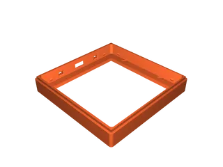 Case for Pimoroni Keybow 2040 with rear cutout by Dank Prophet ...