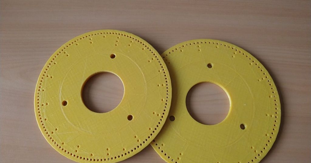 Machinist's division plate (in OpenSCAD) by David_J | Download free STL ...