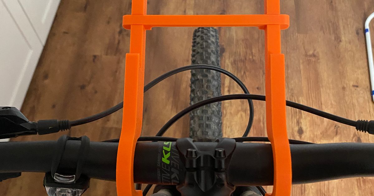 Bike trainer iPad mount - MTB remix by lemonydes | Download free STL ...