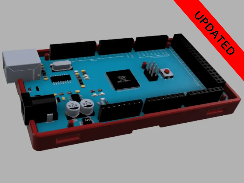 Arduino MEGA 2560 R3 Shoe by Udo | Download free STL model | Printables.com