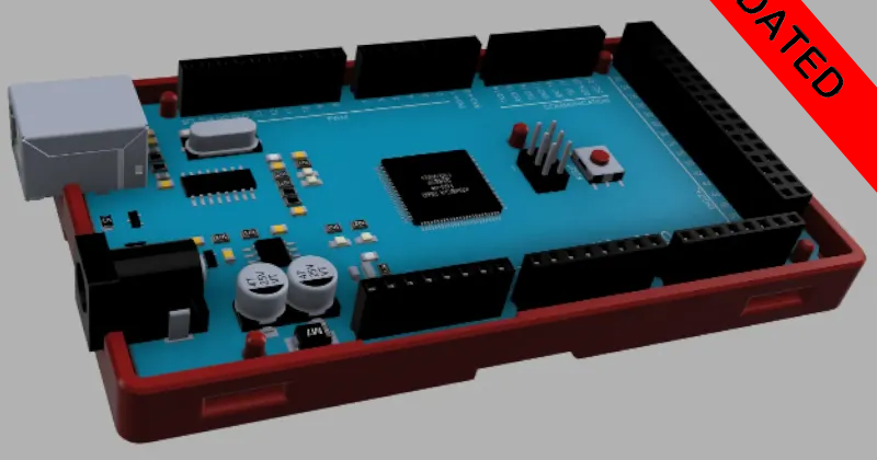 Arduino MEGA 2560 R3 Shoe by Udo | Download free STL model | Printables.com