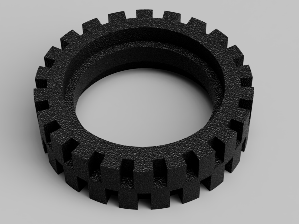 Lego Tire 61254 (4541455) by Jakub Lattenberg | Download free STL model ...