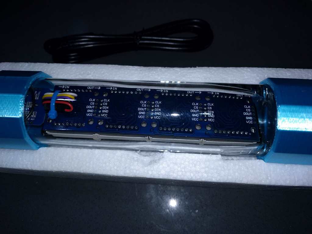 Esp8266 Wemos Clock News Weather Scrolling Marquee Remix By Lenk13