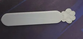 Cat paw Bookmark by Dada3Dcraft | Download free STL model | Printables.com