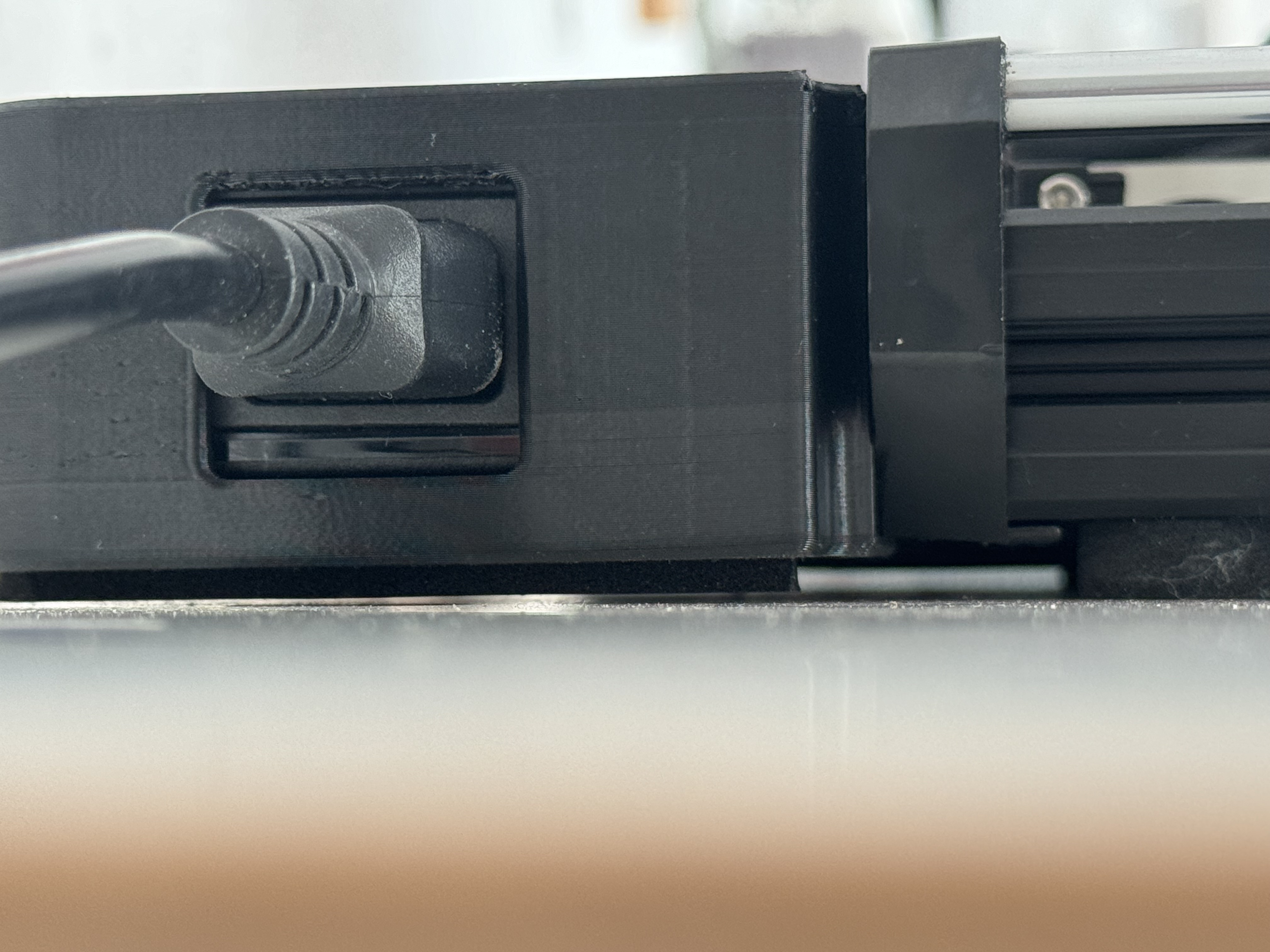 Power supply attachment to Prusa Mini - more hexagons by woelpi ...