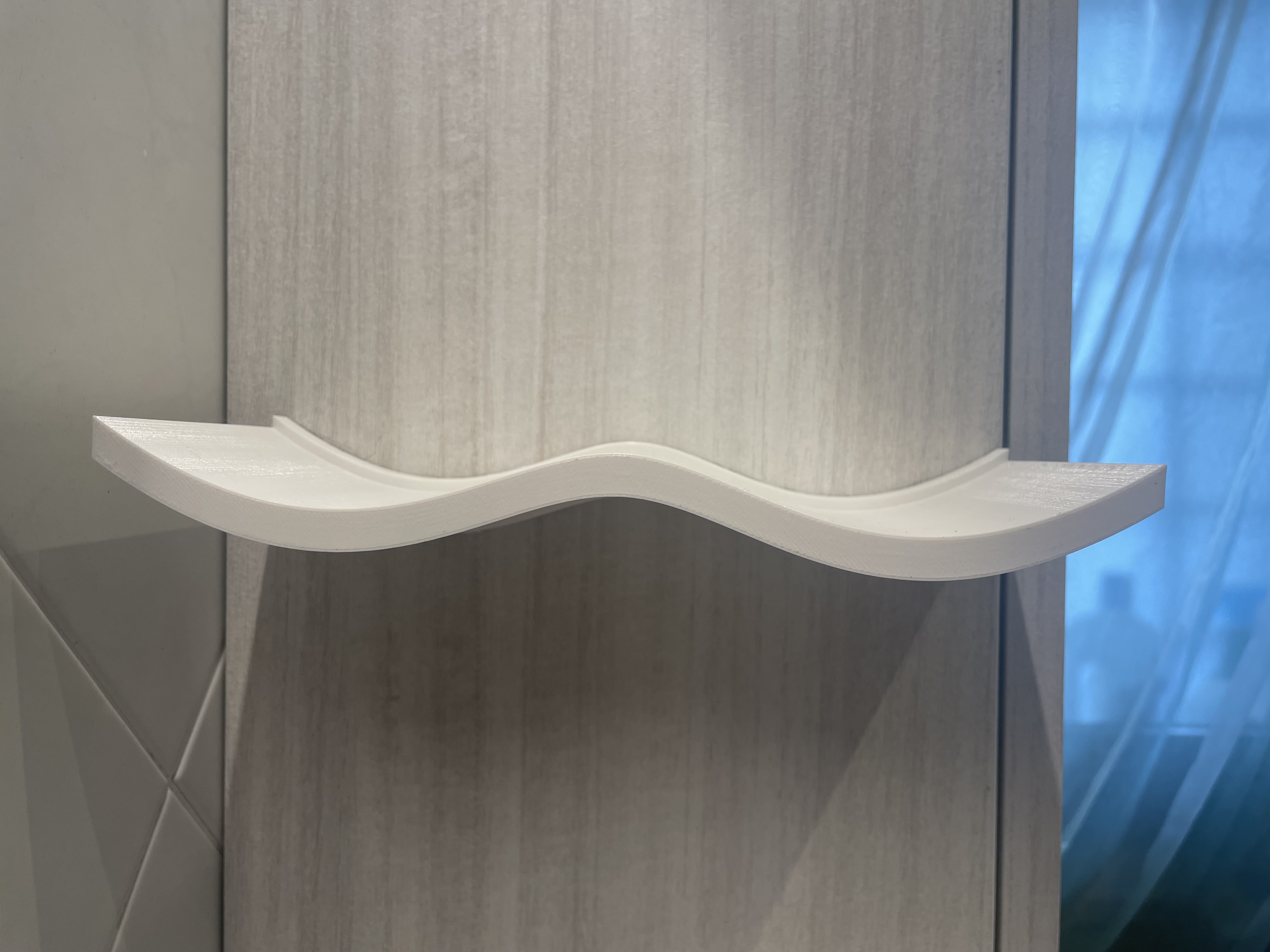 Wave Shelf by VastasStudio | Download free STL model | Printables.com