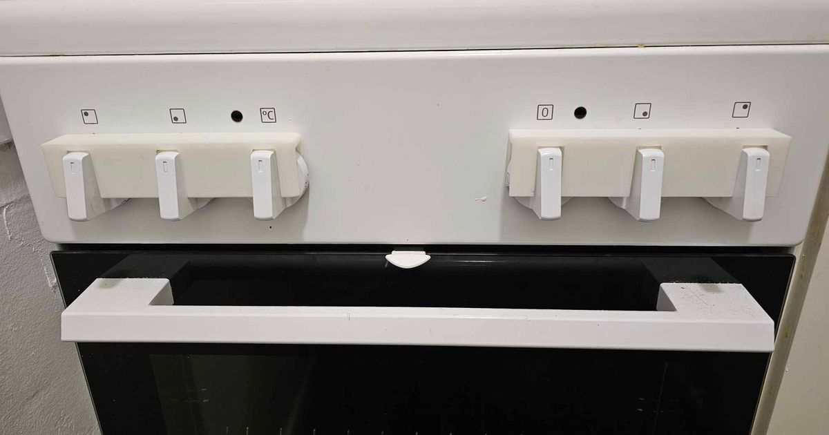 Oven/stove knob lock by ushandur | Download free STL model | Printables.com