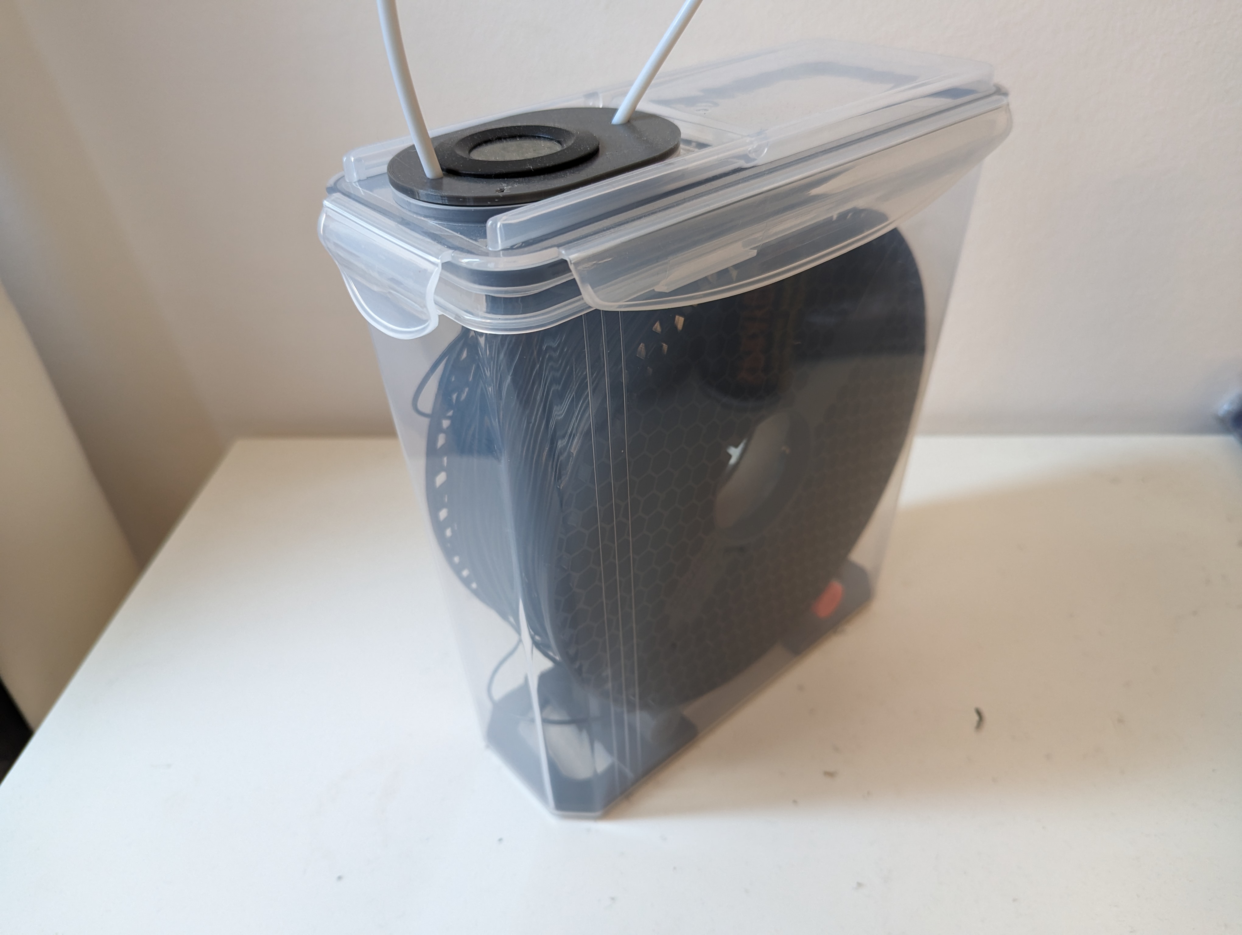 Filament Spool Box - no drilling - minimal hardware by Aleksandr ...