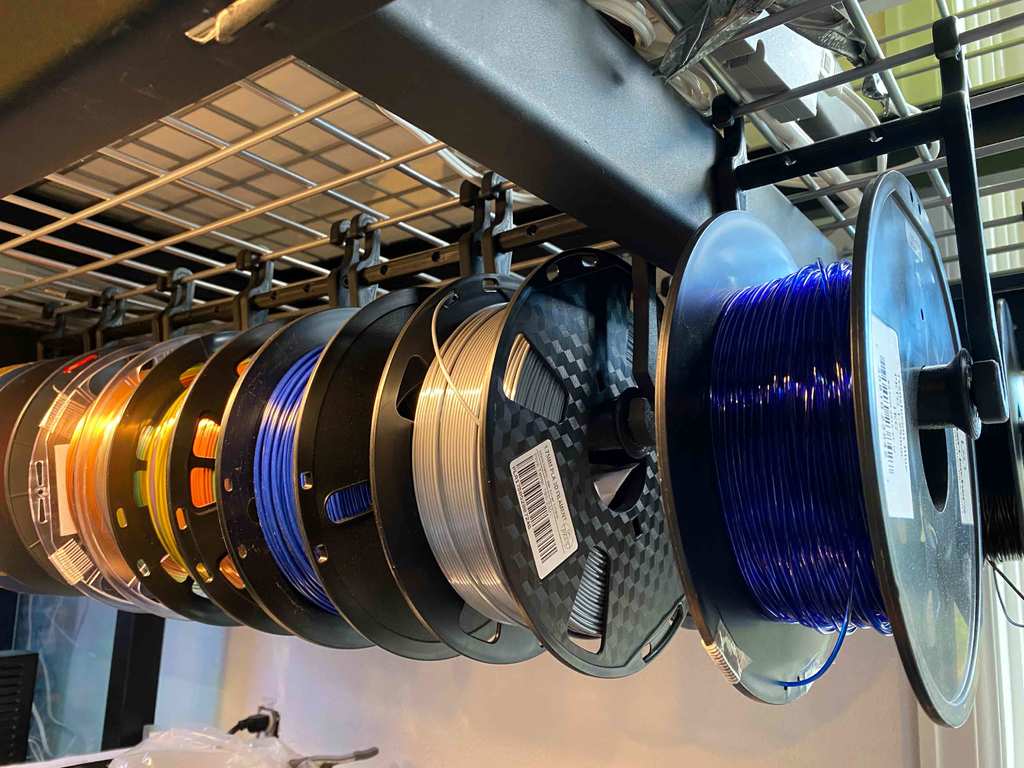 Filament Spool Hanger by FlyBy Tom | Download free STL model ...