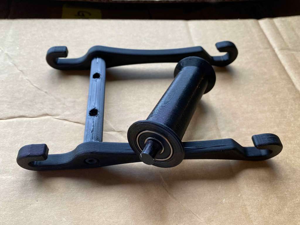 Filament Spool Hanger by FlyBy Tom | Download free STL model ...