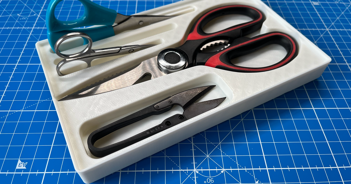 Gridfinity Scissor Set by BrickTwist | Download free STL model ...