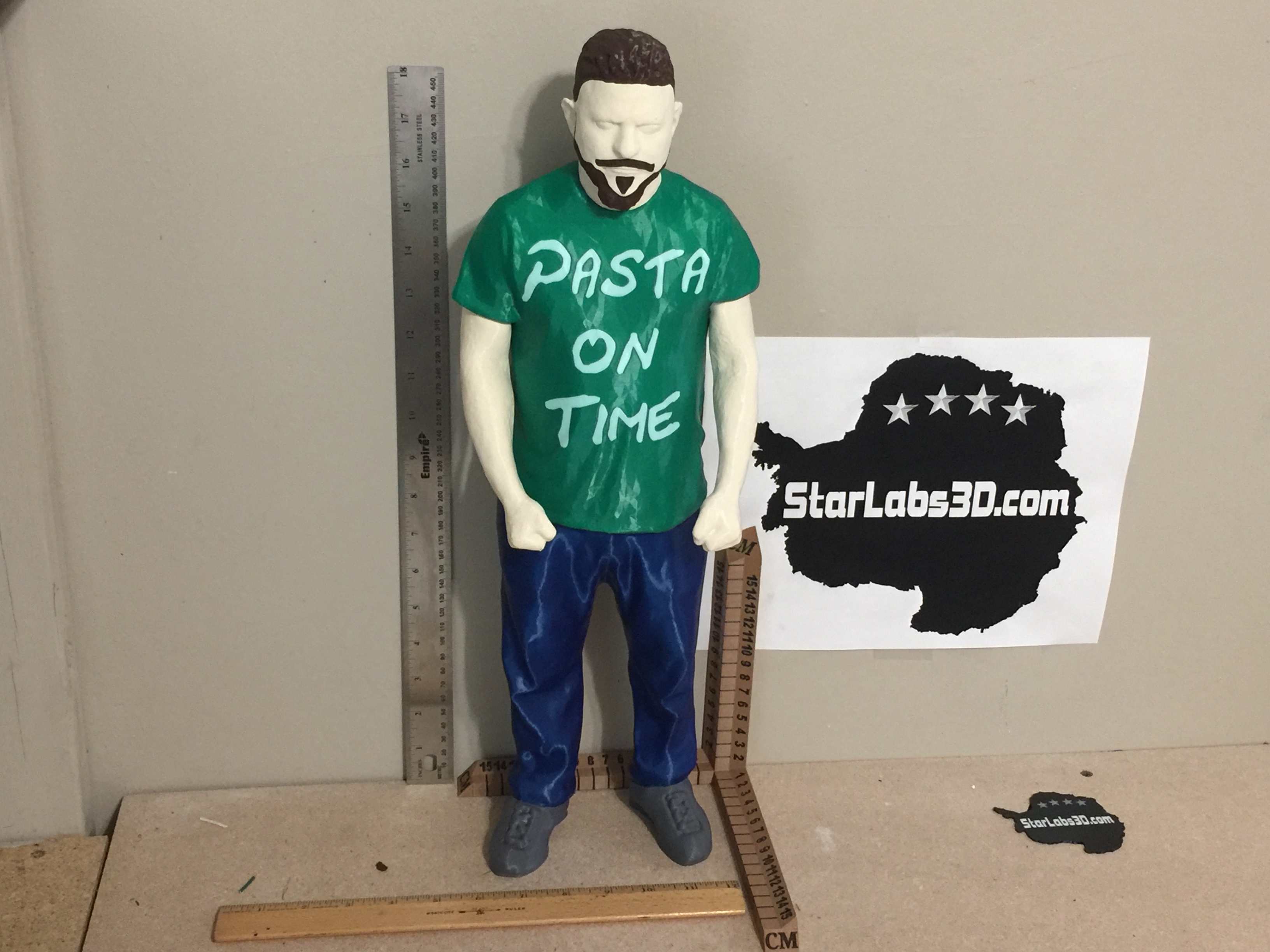 Pizza Guy Joe by StarLabs3D | Download free STL model | Printables.com