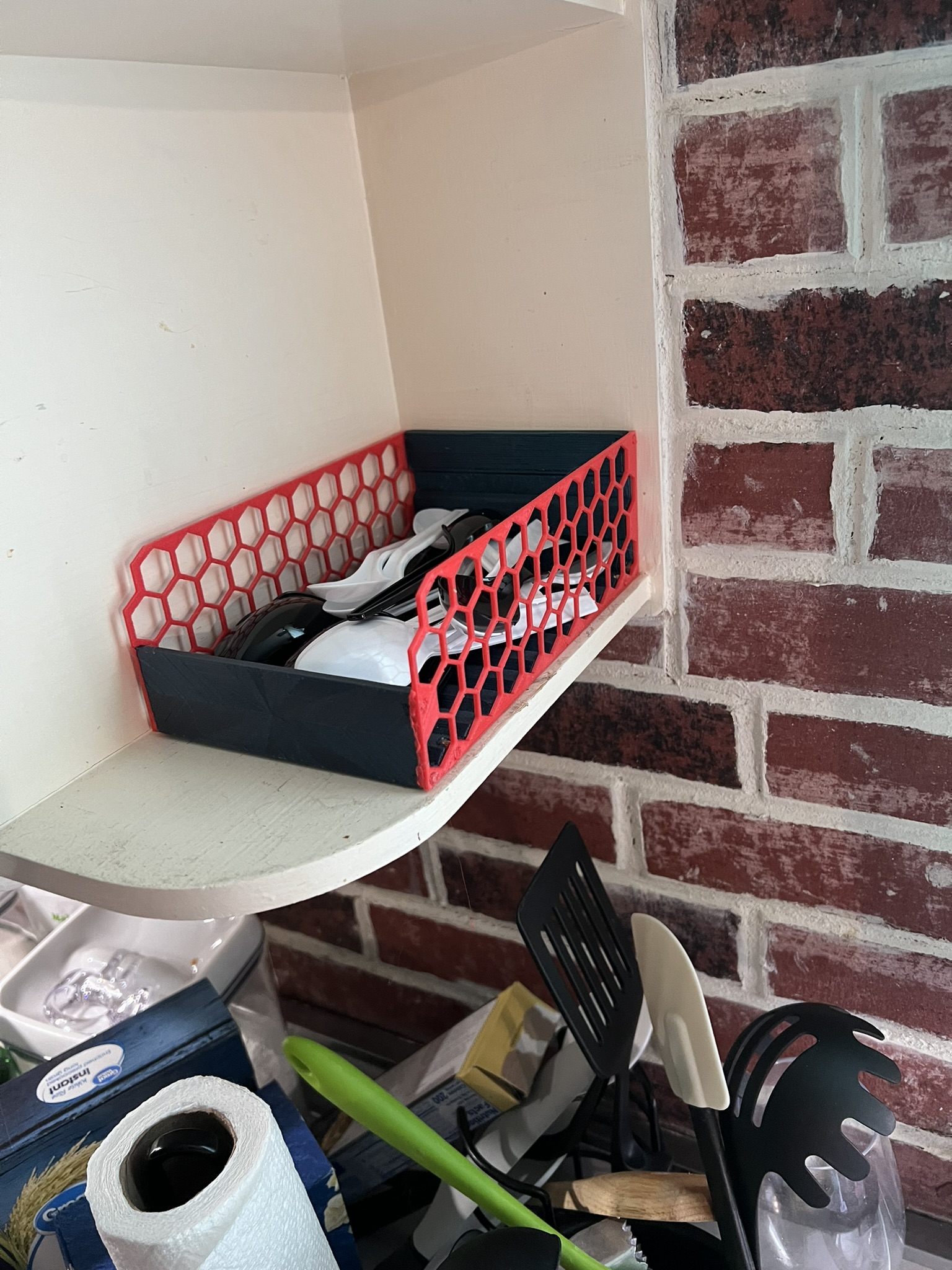 Hex Silverware Holder v2 by Spikeon Studio | Download free STL model ...