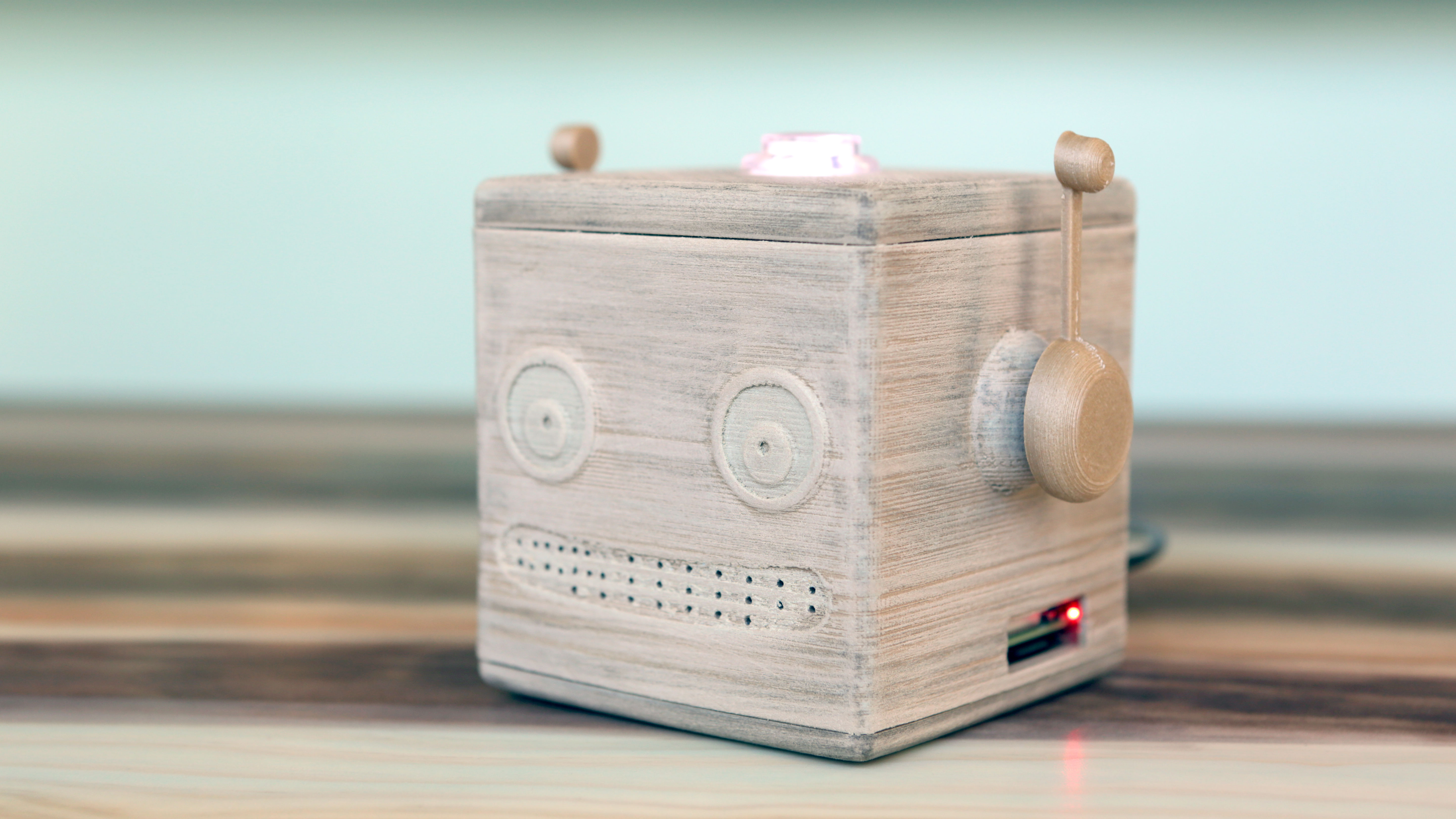 Adabot Google AIY Voice Kit by Adafruit | Download free STL model ...