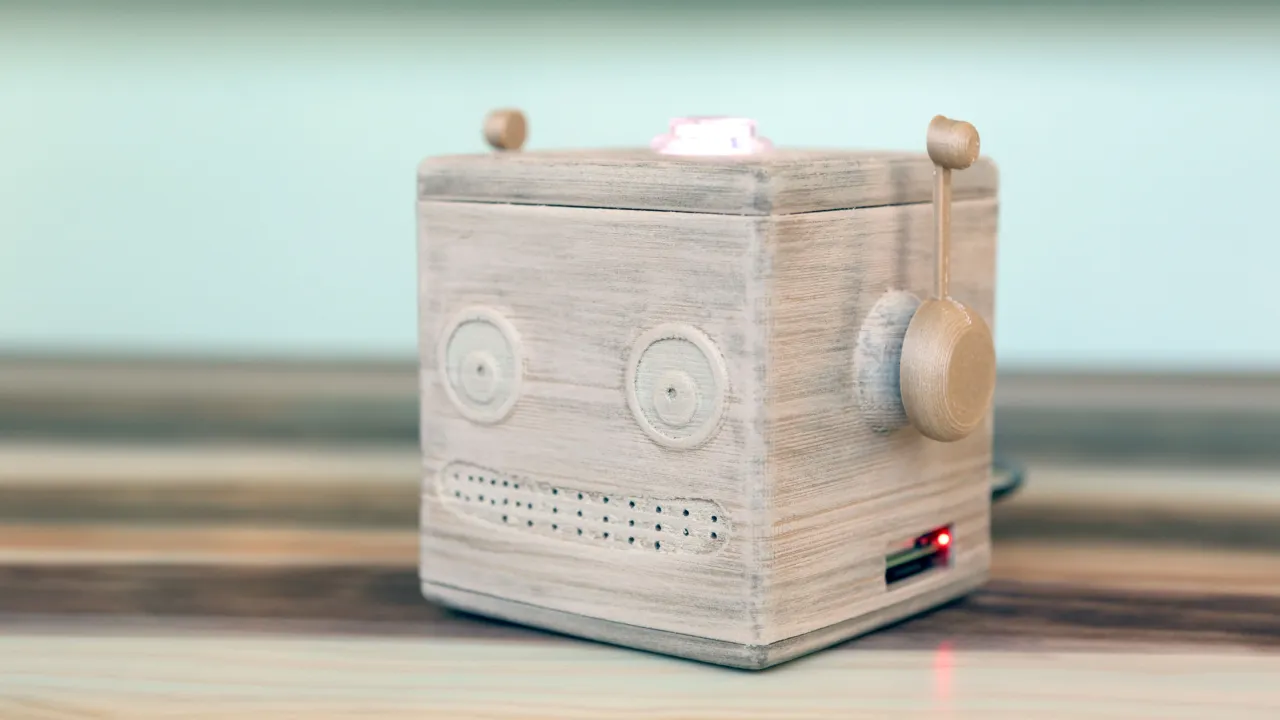 Adabot Google AIY Voice Kit by Adafruit | Download free STL model ...