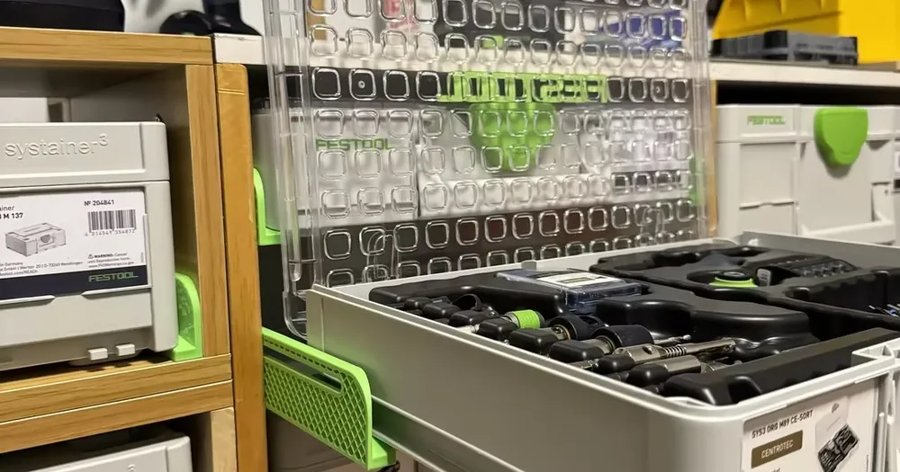 Festool Systainer Schiene / Rail von k97 | Kostenloses STL-Modell ...