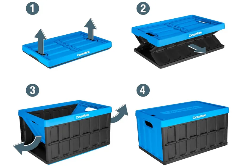 Collapsible Box With Lid by Jeeter | Download free STL model ...