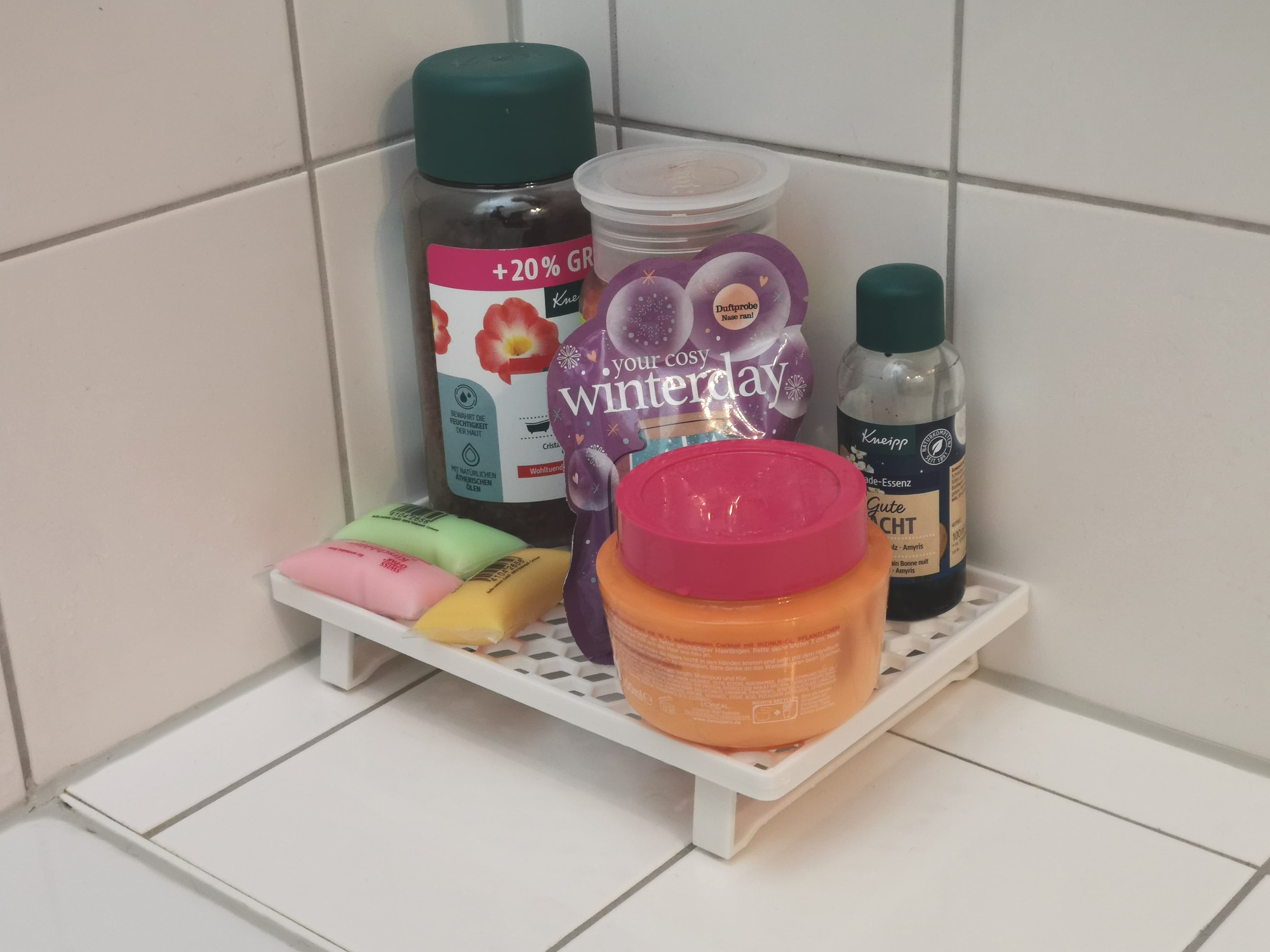 Hex Tray T1 - Bath supplies table/shelf for your bathroom by M_Cherry ...