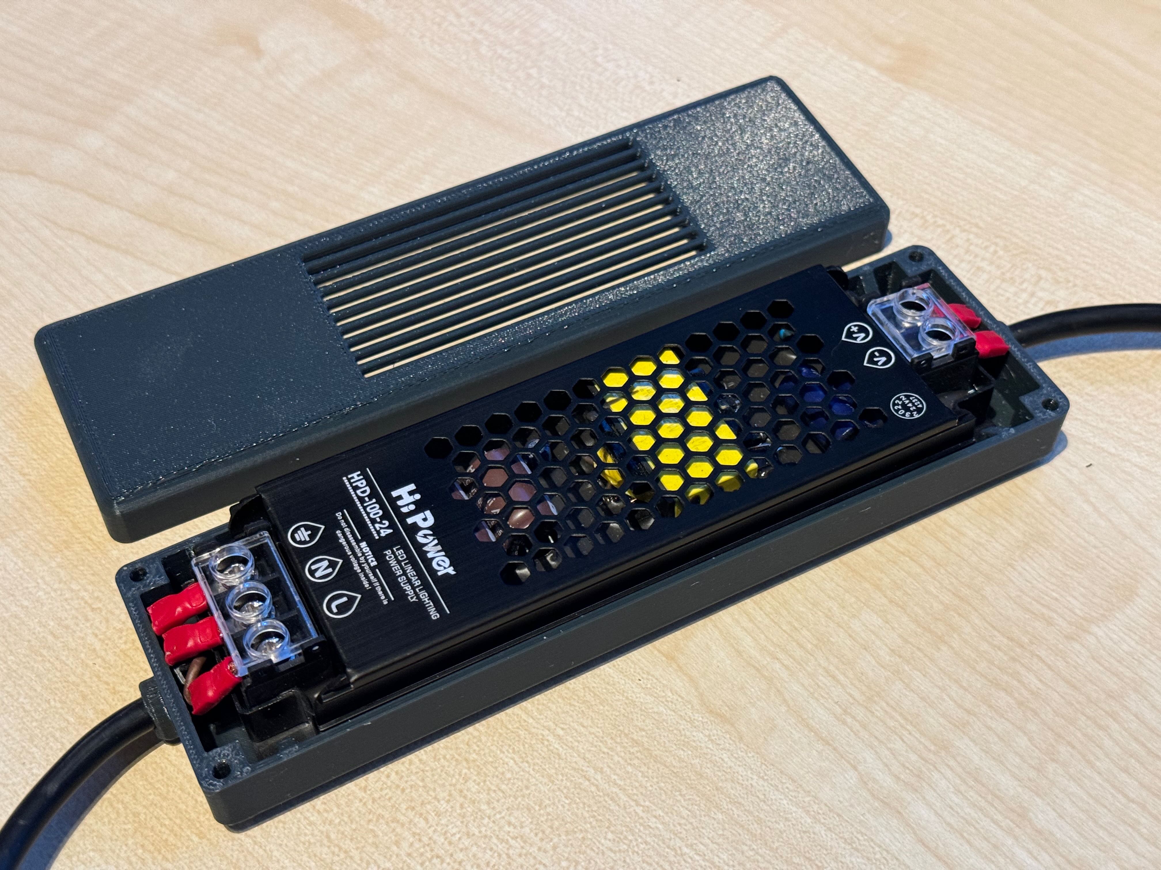 Goming LED PSU Cover by flakestyle | Download free STL model ...