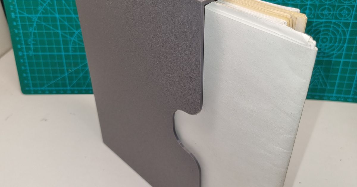 Book case for A5 Documentation by Sica | Download free STL model ...