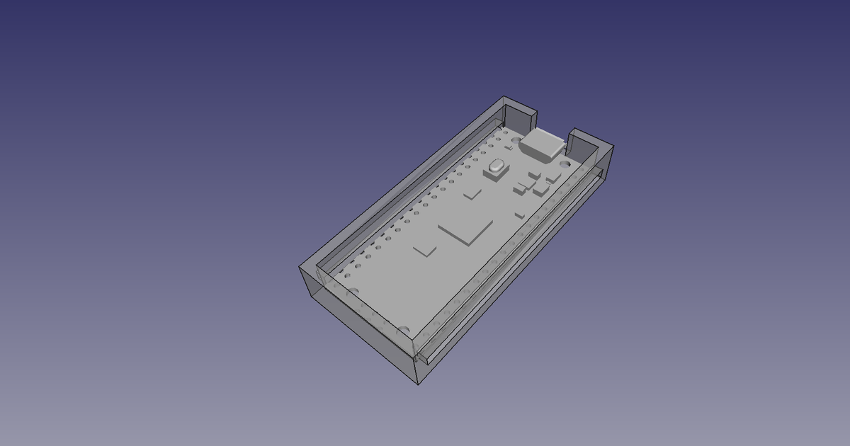 Raspberry Pi Pico Container por explorentinker | Descargar modelo STL ...