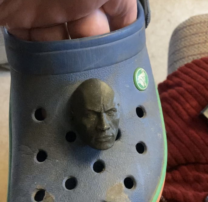 The Rock Croc Jibbitz by Asterx | Download free STL model | Printables.com