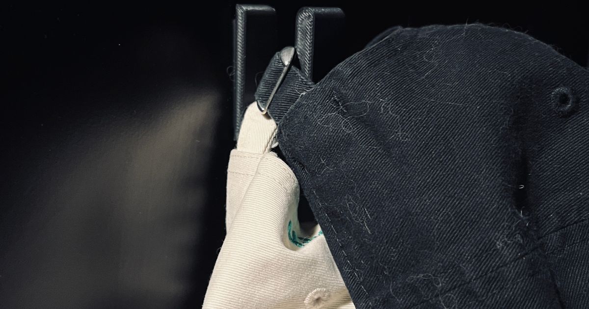 Hat_Hook by Alice_SU. Studio | Download free STL model | Printables.com