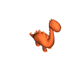 Diplodocus With Spikes by Solomonkey25 | Download free STL model ...