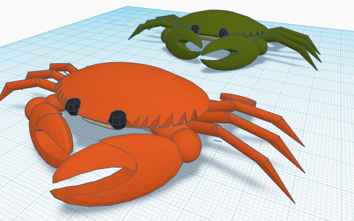 crab by Matyáš Rosička | Download free STL model | Printables.com