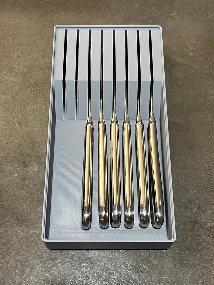 Gridfinity Knife Block by CueBall909 | Download free STL model ...