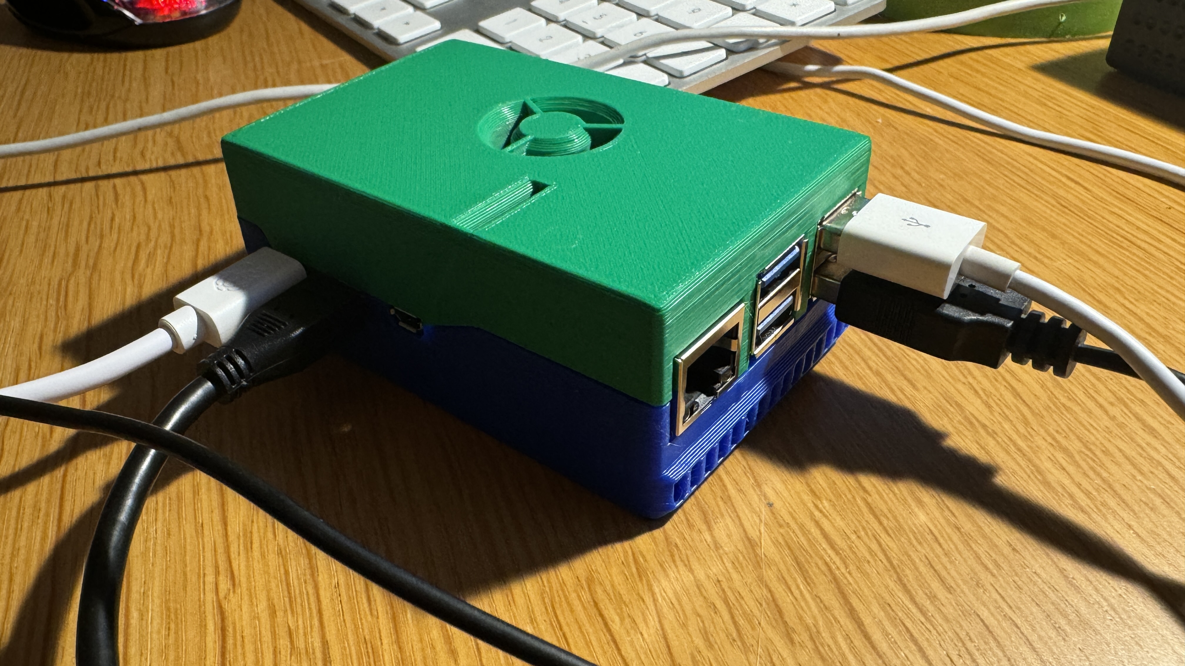 Raspberry Pi 5 Case For Pimoroni Nvme Ssd Base Optional Raspbee 2 Or