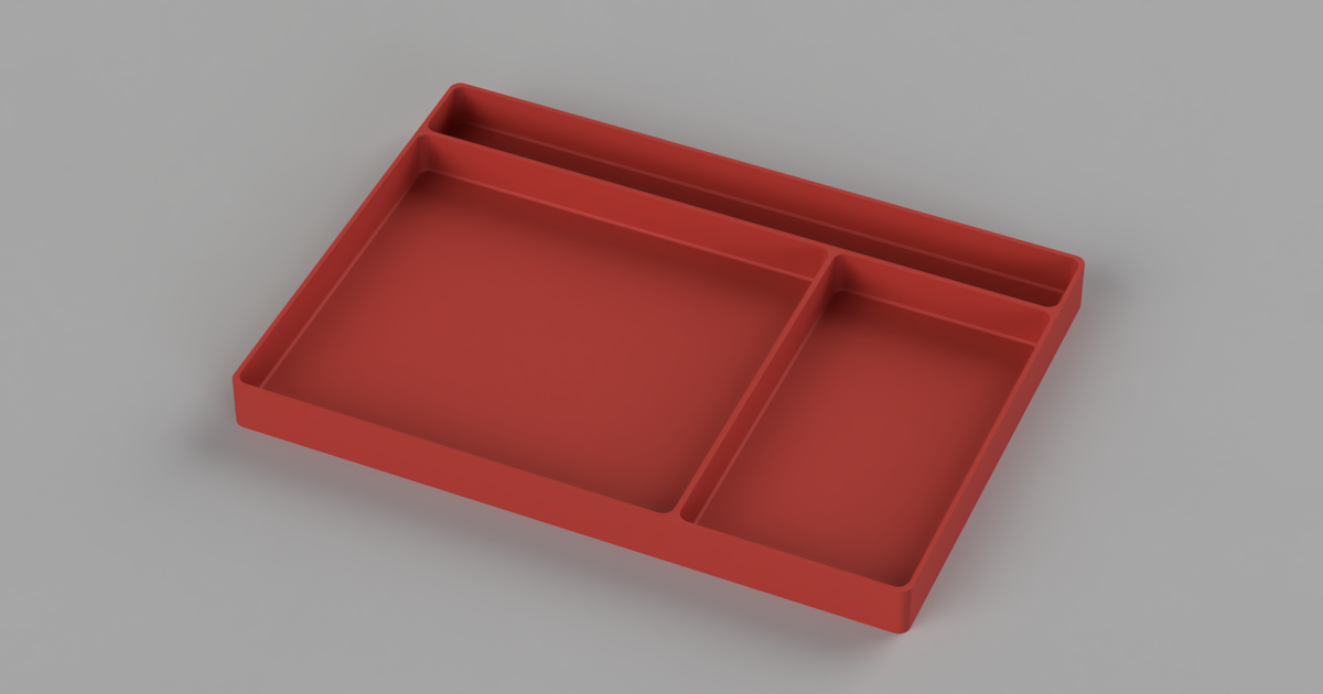Large Organizing Tray by Joshua Faust | Download free STL model ...