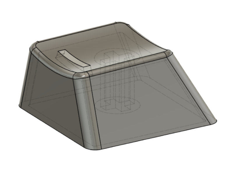 Moonlander MK1 OEM R3 keycap (v01) by pixel | Download free STL model ...