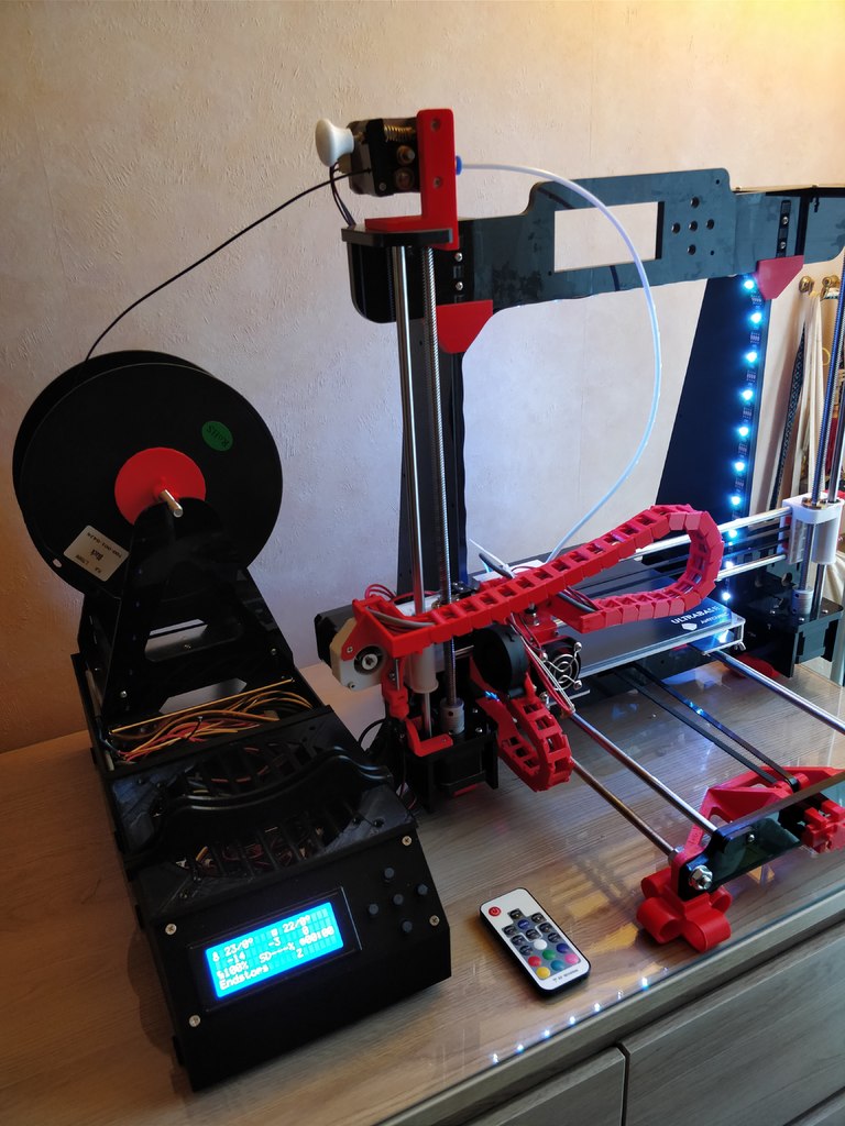 Anet A8 Electronic Box AiO (ATX PSU, mainboard, Raspberry Pi, Dual Mosfet and LCD) by Kharn ...