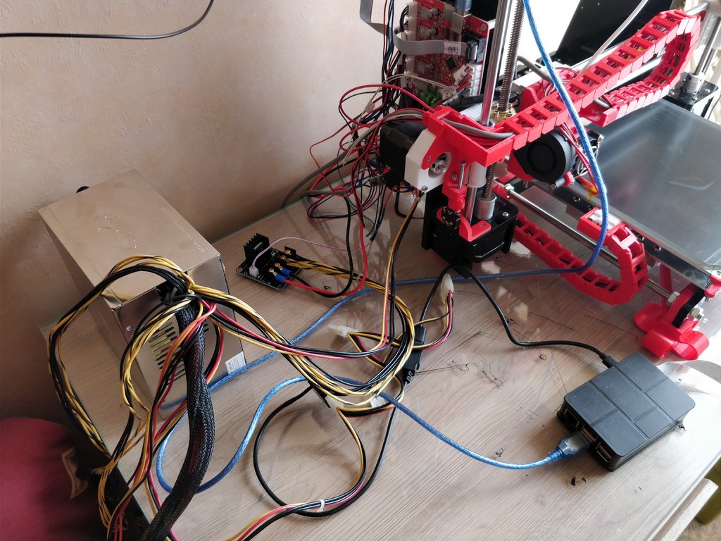 Anet A8 Electronic Box AiO (ATX PSU, mainboard, Raspberry Pi, Dual Mosfet and LCD) by Kharn ...