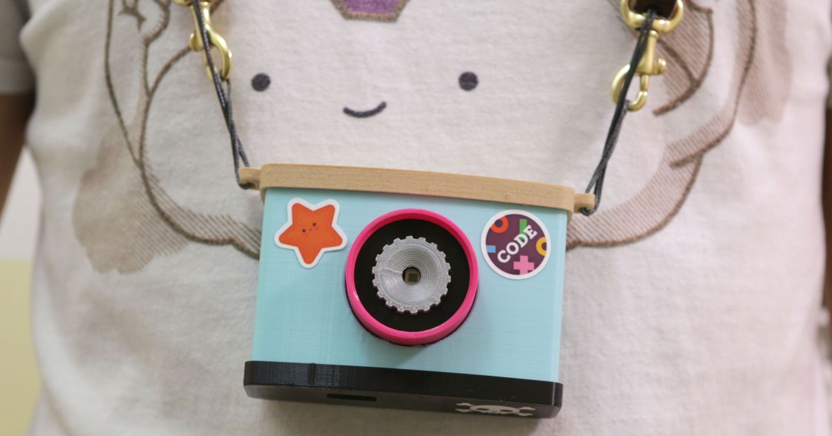 DIY Mini Thermal Camera with Display by Adafruit | Download free STL ...