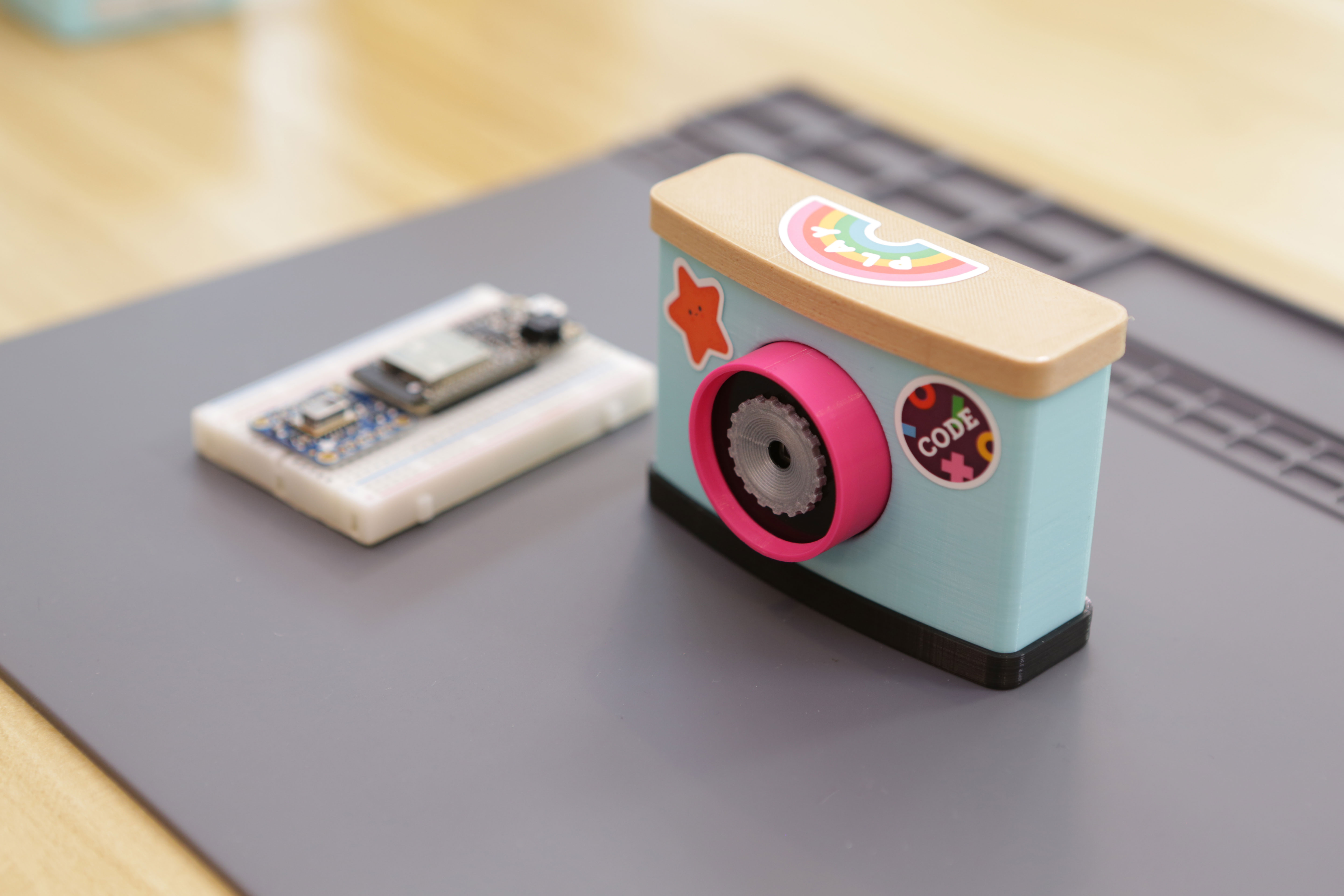 DIY Mini Thermal Camera with Display by Adafruit | Download free STL ...