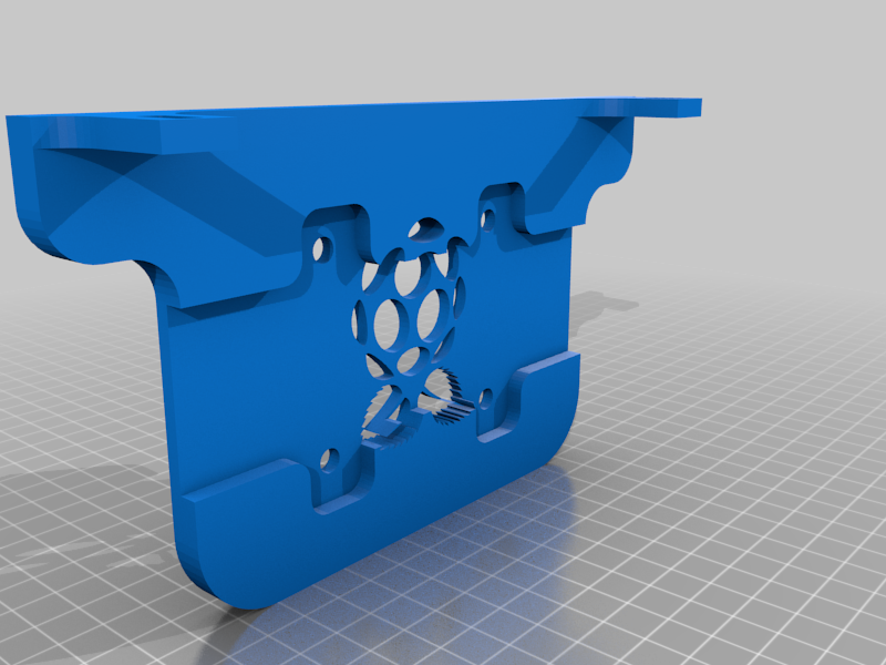 Raspberry Pi Psu Mount By Derik Whittaker Download Free Stl Model 