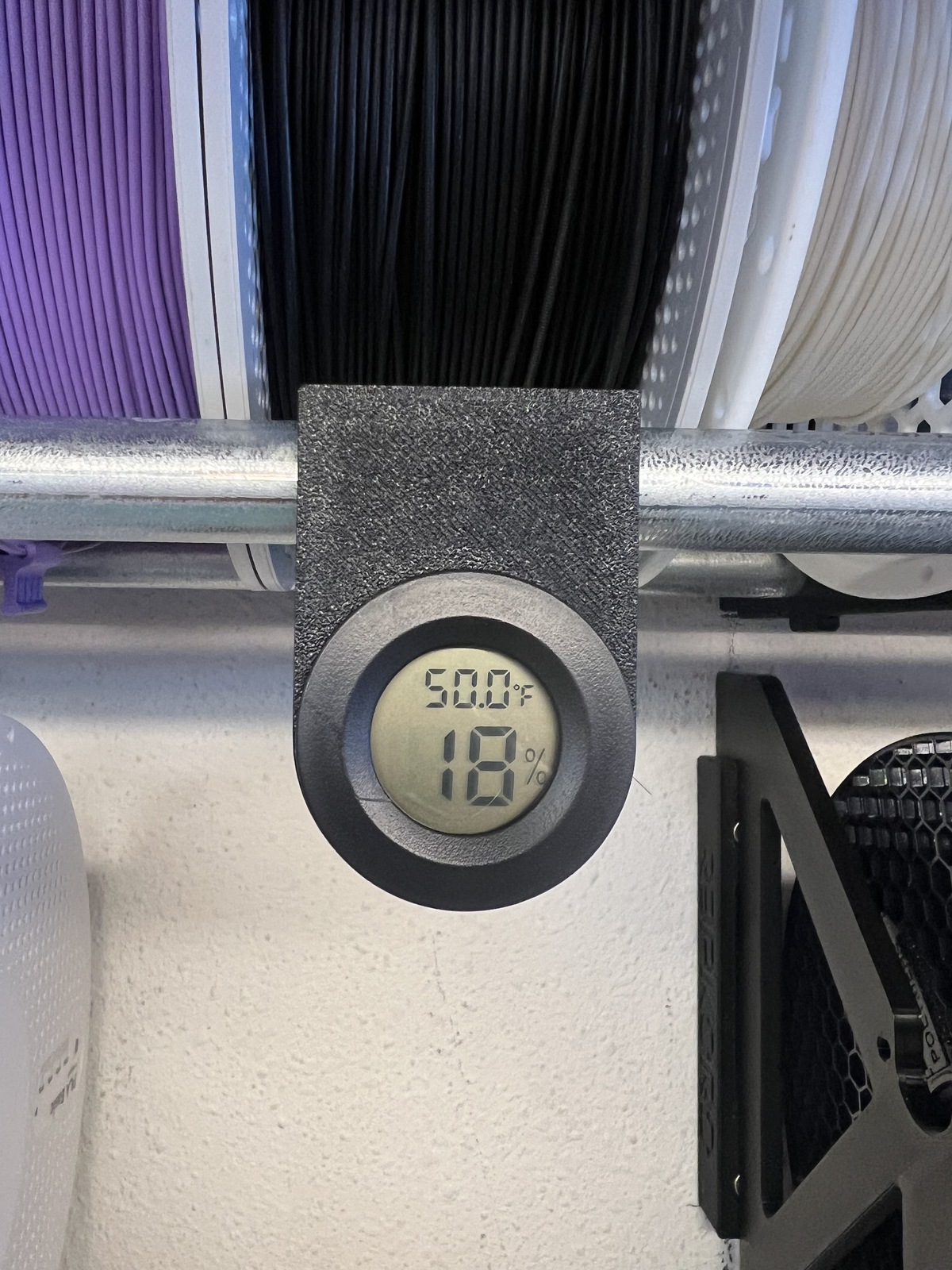 RepRack Hygrometer Holder by Longracks Labs | Download free STL model ...