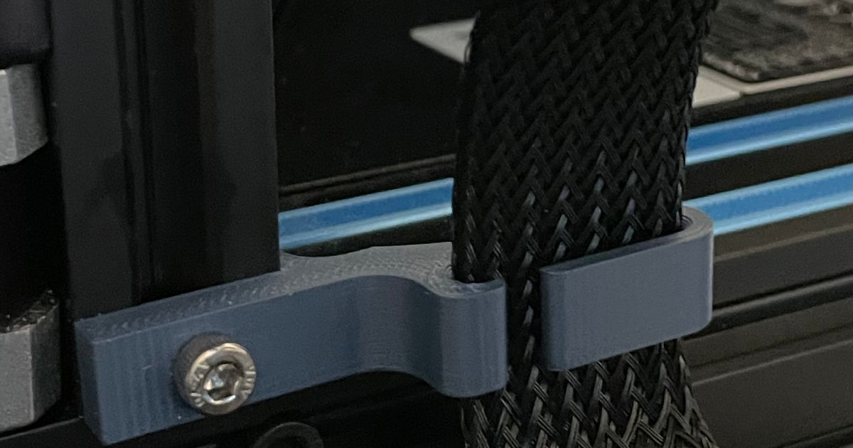 Ender 3 V2 Bottom Cable Guide for Sprite Extruder by Hyperspeed1313 | Download free STL model ...